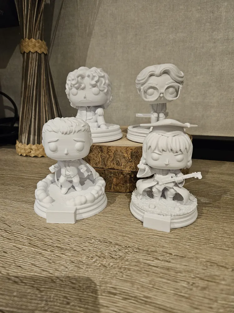 Stranger Things - In Memoriam - Set Chibi - Modelo de impresión 3D ...