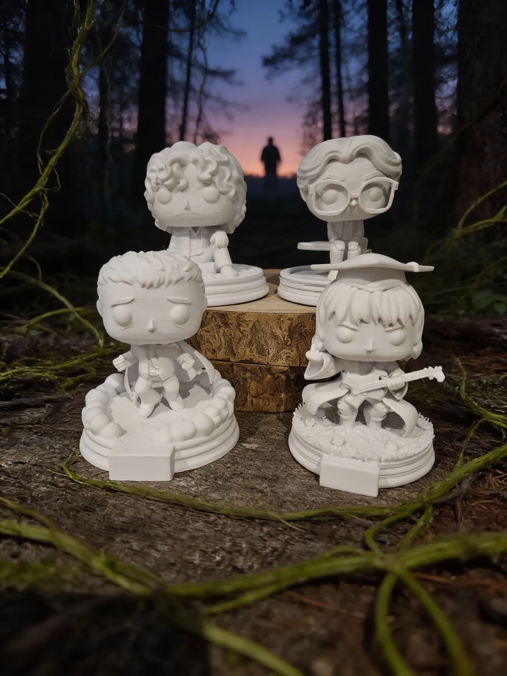 Stranger Things - In Memoriam - Set Chibi - Modelo de impresión 3D ...