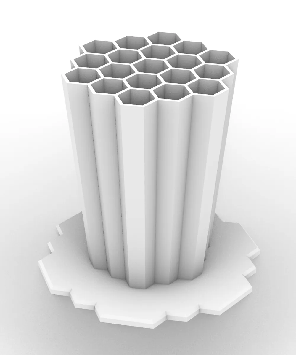 Desktop brush holder - Free 3D Print Model - MakerWorld