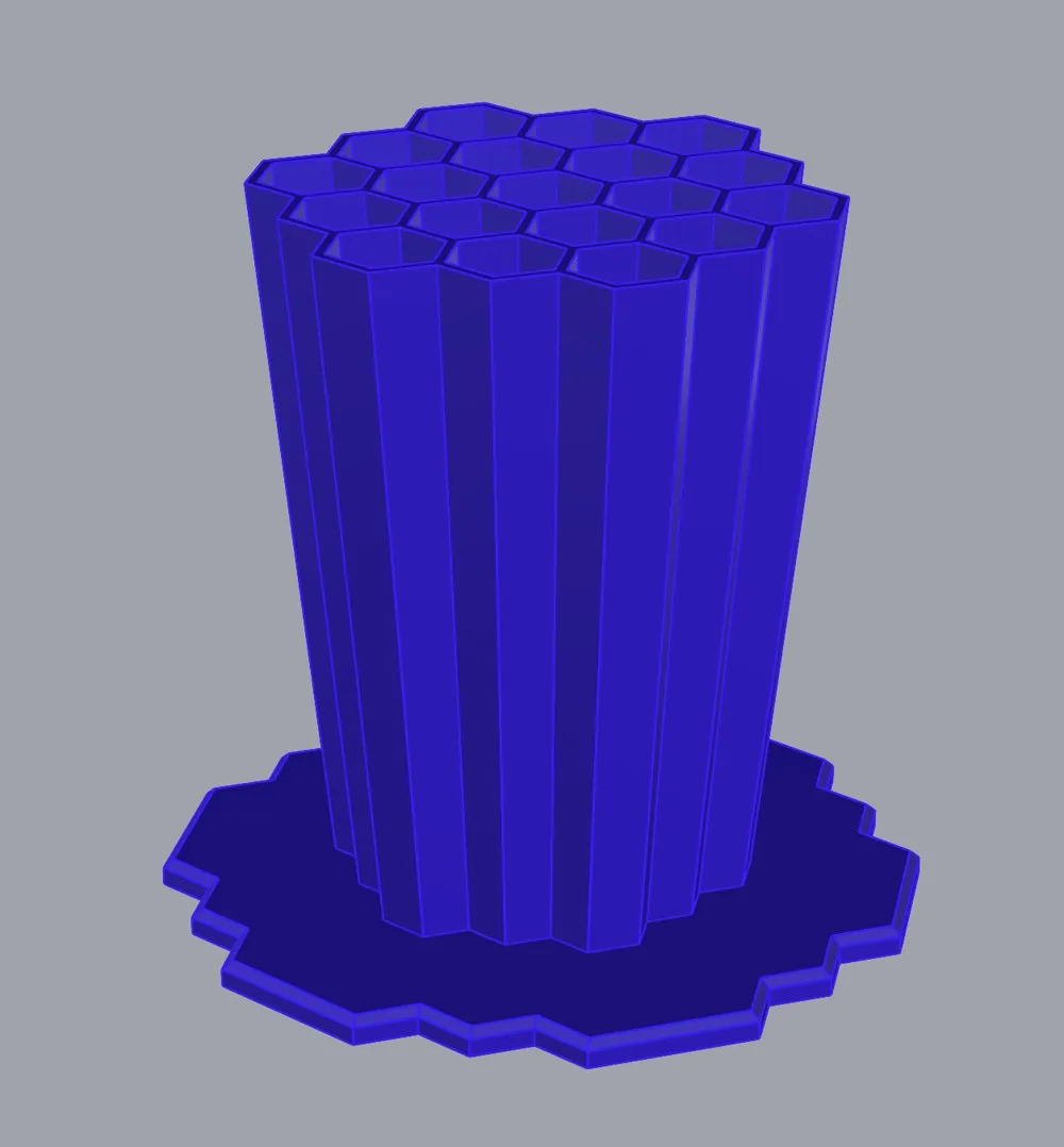 Desktop brush holder - Free 3D Print Model - MakerWorld