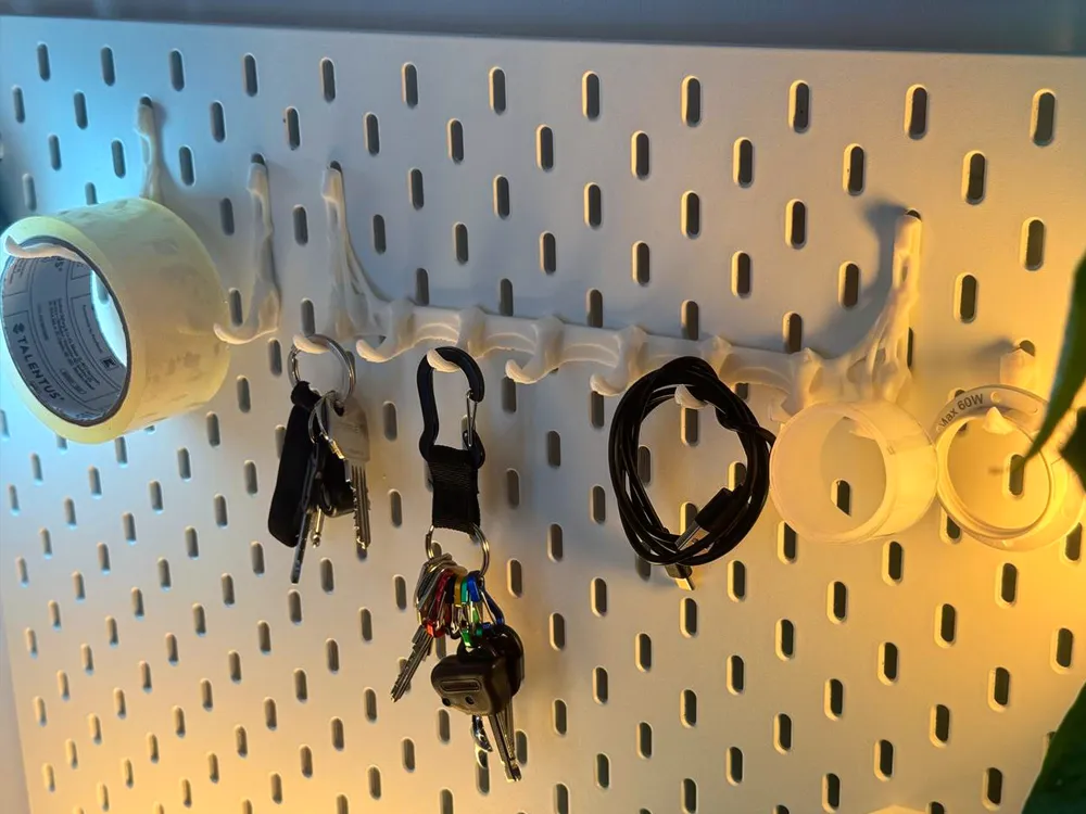 Hooks (for IKEA Skadis Pegboard) by BORSHCH MakerWorld: Download Free 3D Models