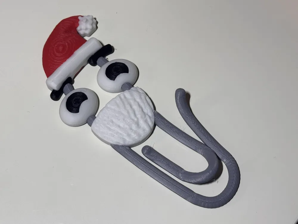 Santa Clippy by Rycera 3D MakerWorld: Download Free 3D Models