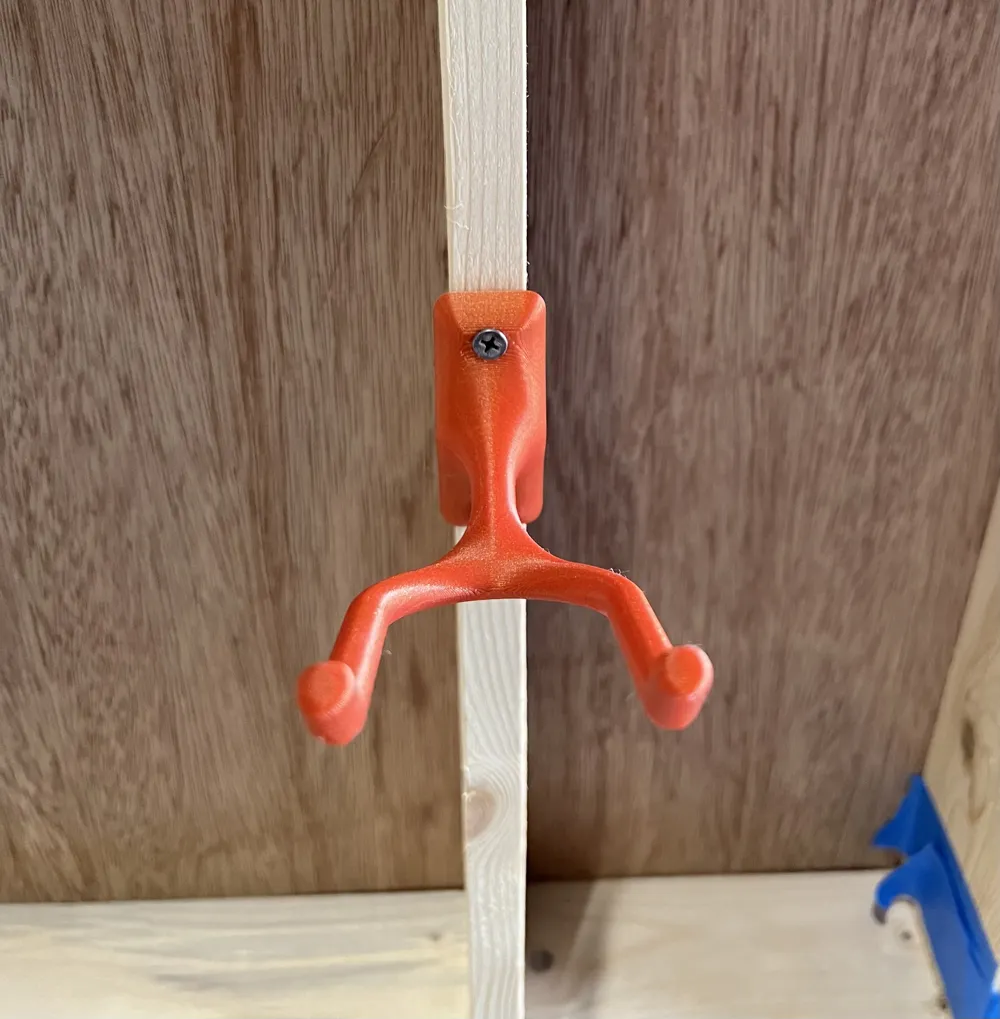 Spray Gun / Tool Hanger Vertical Wall Mount by djngnear - MakerWorld