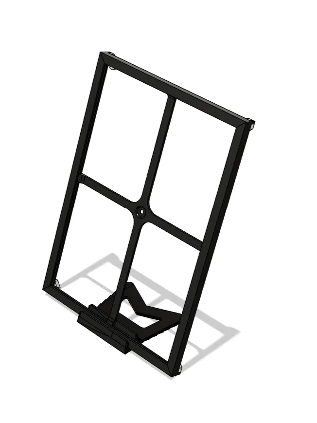 Modern Minimal Frame Holder (Easy to Build) - Free 3D Print Model ...