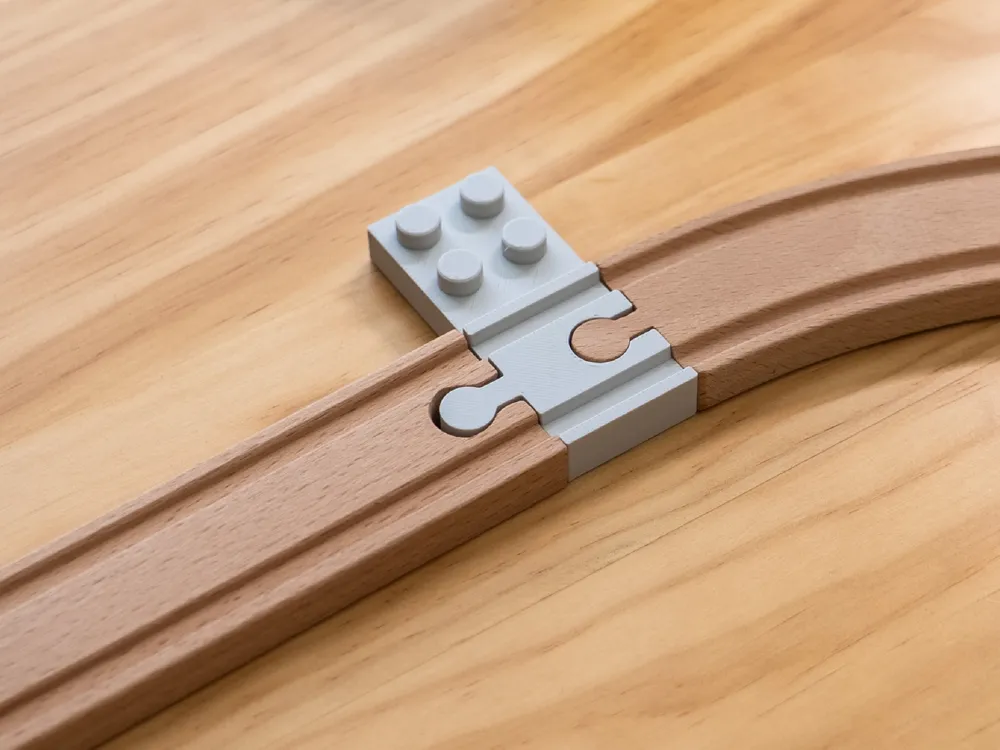 Lego + Toy Train Track (Ikea, Hape, Brio) Connection Components by ...