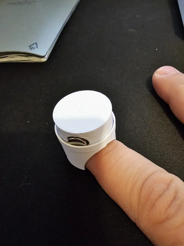 Magnetic Nail Art - Rotating Magnet Holder - Free 3D Print Model ...