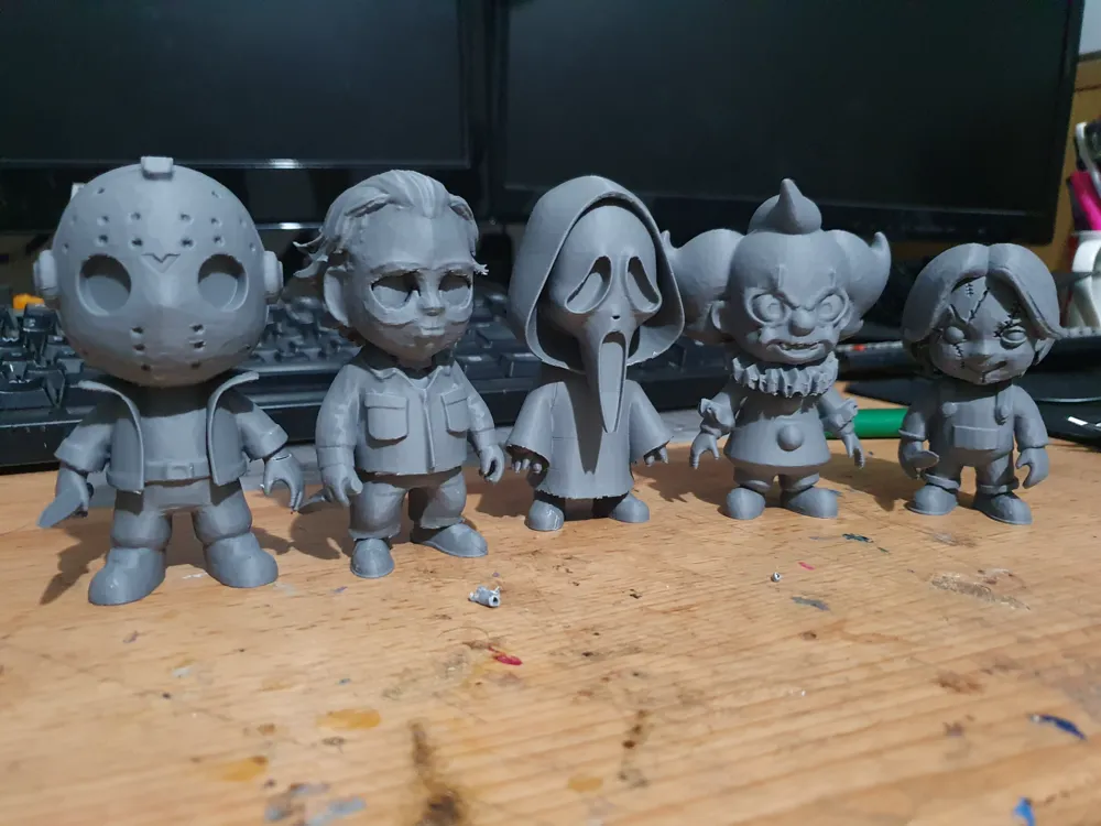 Cute Mini Chucky from Childs Play Model - Free 3D Print Model - MakerWorld