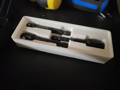 Gridfinity Socket Driver Holder by spamium - MakerWorld