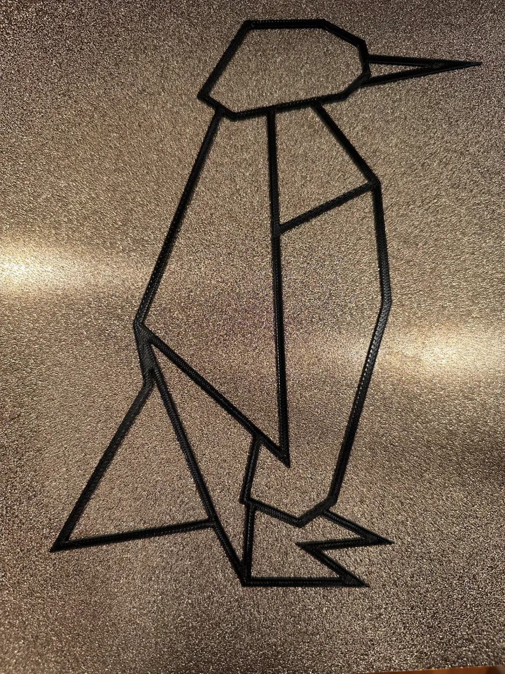 Penguin Geometric Art Decoration Low Poly by Isonine - MakerWorld