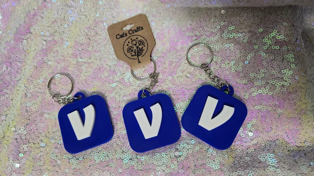 Venmo Nfc Keychain - Free 3D Print Model - MakerWorld