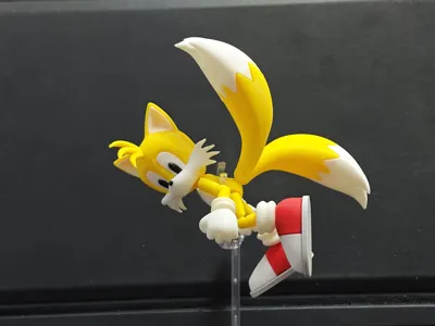 Tails from Sonic the Hedgehog Articulated figure, no AMS - Free 3D ...
