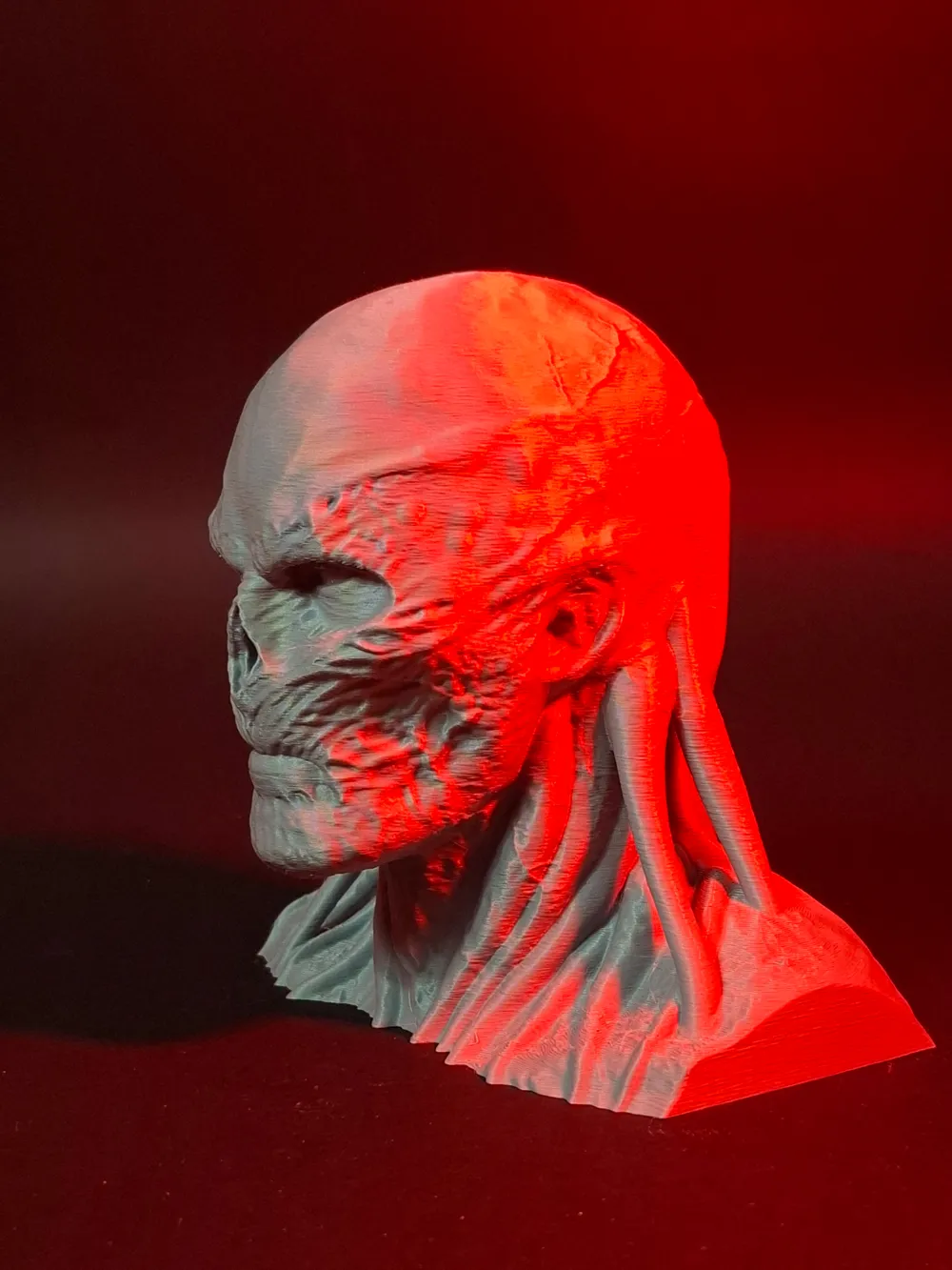 Vecna Stranger Things bust - Free 3D Print Model - MakerWorld