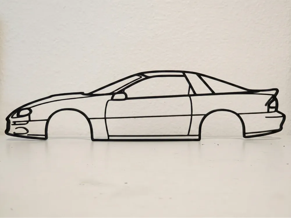 Chevrolet Camaro Catfish 4th Gen Wall Art - Free 3D Print Model ...