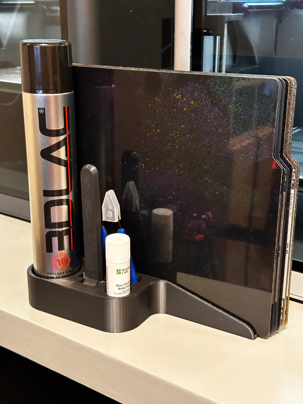 Bambu build plate organizer X6 by madizmo - MakerWorld