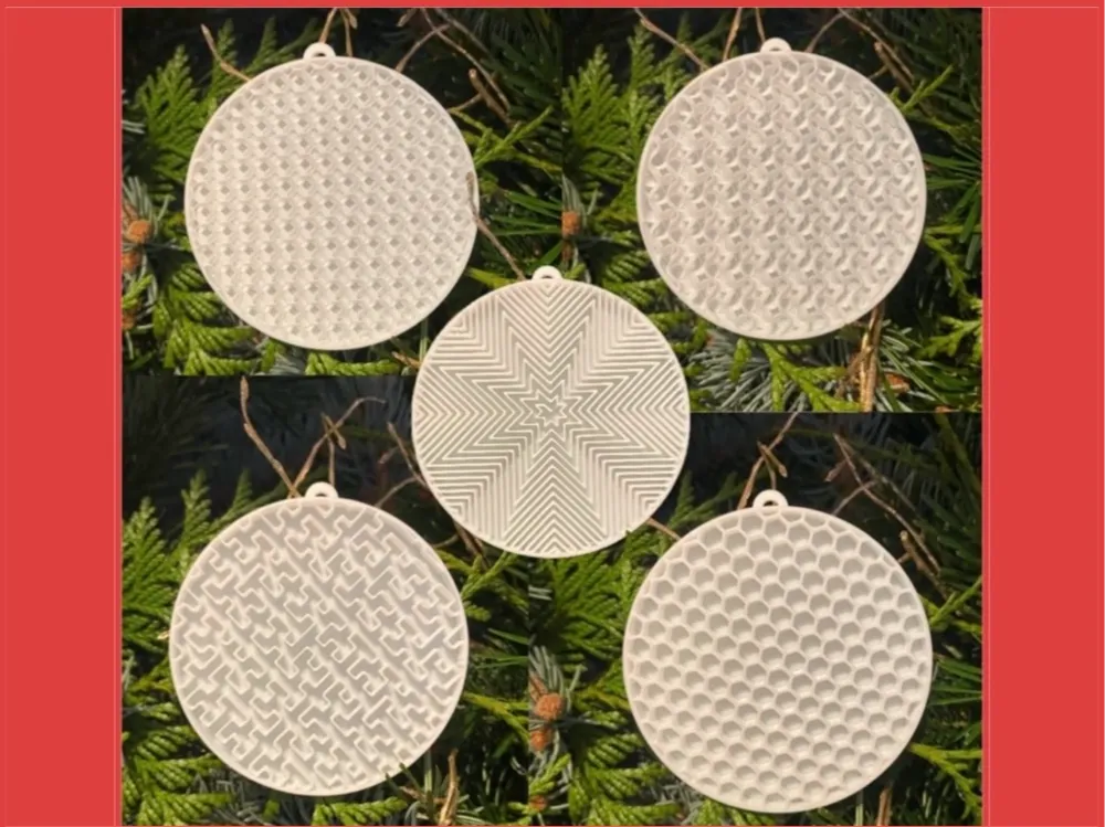 Christmas Infill Ornaments (Tree decoration) by Z3D Design - MakerWorld