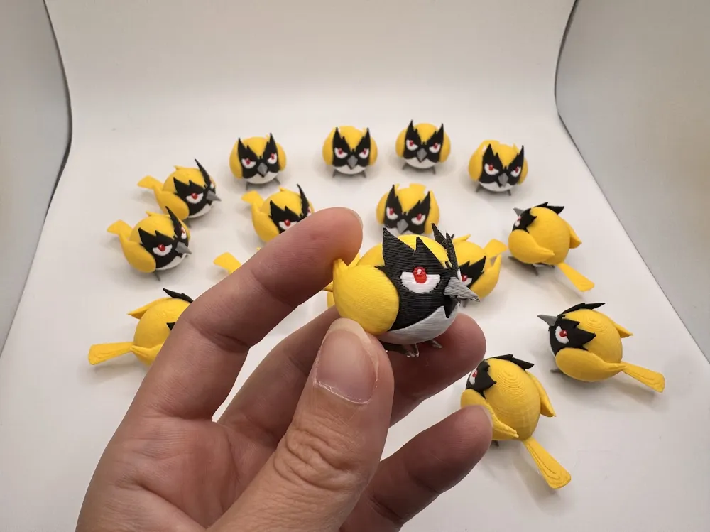 Shiny Rookidee Minifigure - Free 3D Print Model - MakerWorld