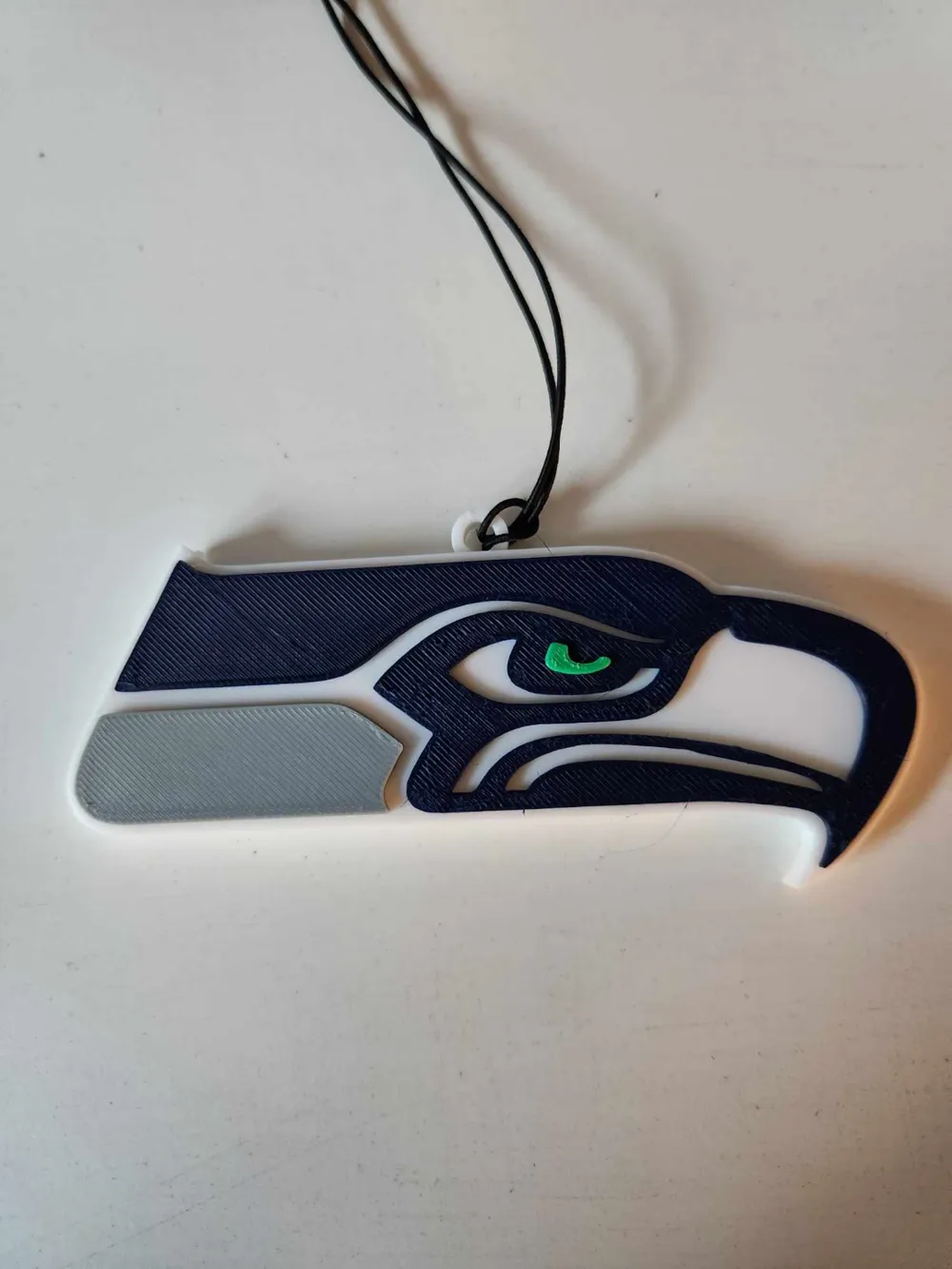 Seattle Seahawks Car Rearview Mirror Ornament by Salvadori - MakerWorld