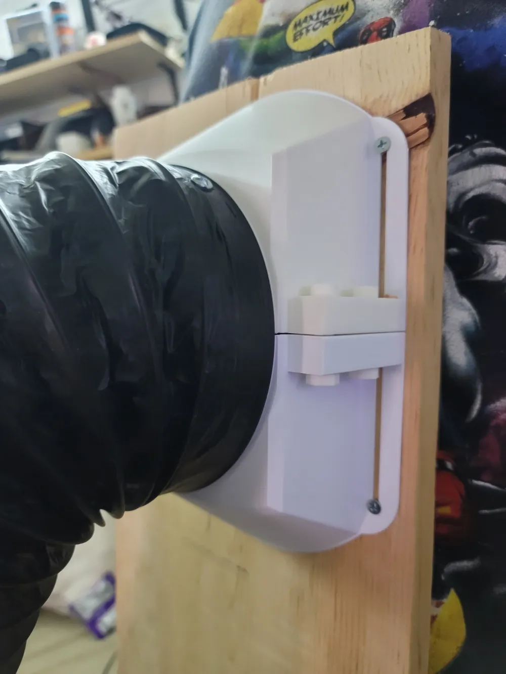 6 inch Duct Outlet with Adapter (No Supports) by CrazySinith MakerWorld ...