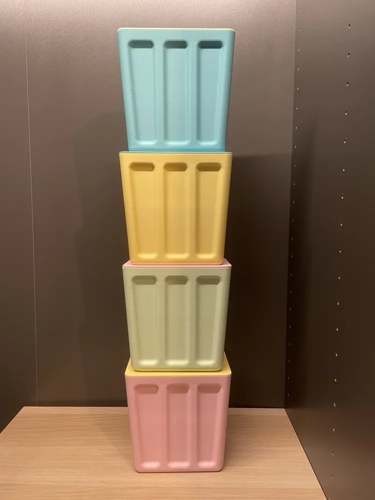 Cute Storage Bins by Makefy - MakerWorld