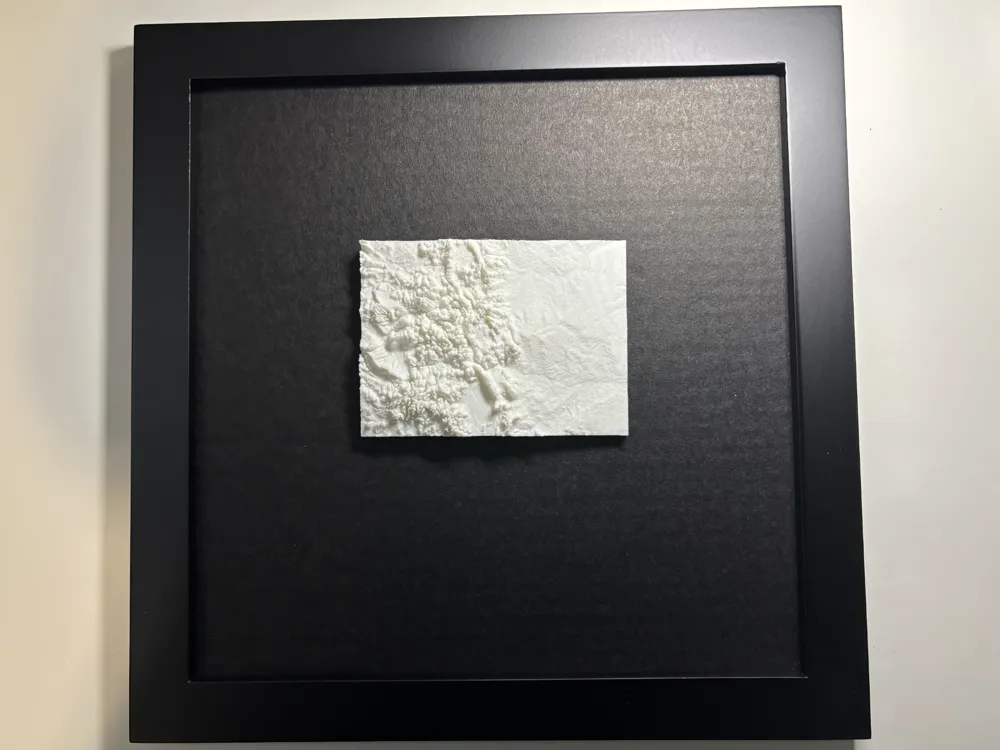 State of Colorado terrain by MetroScape MakerWorld: Download Free 3D Models