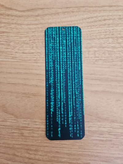 The Matrix Themed Bookmark Set (Quick Print) by AutoArtistry MakerWorld ...