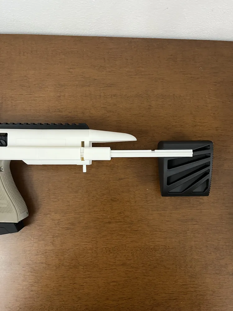 PDW conversion kit for G18/17 WE (Airsoft) by Davide MakerWorld ...