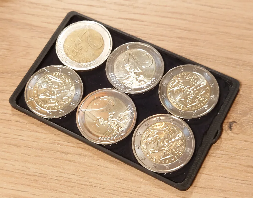 coin tray for card wallet by Heino - MakerWorld