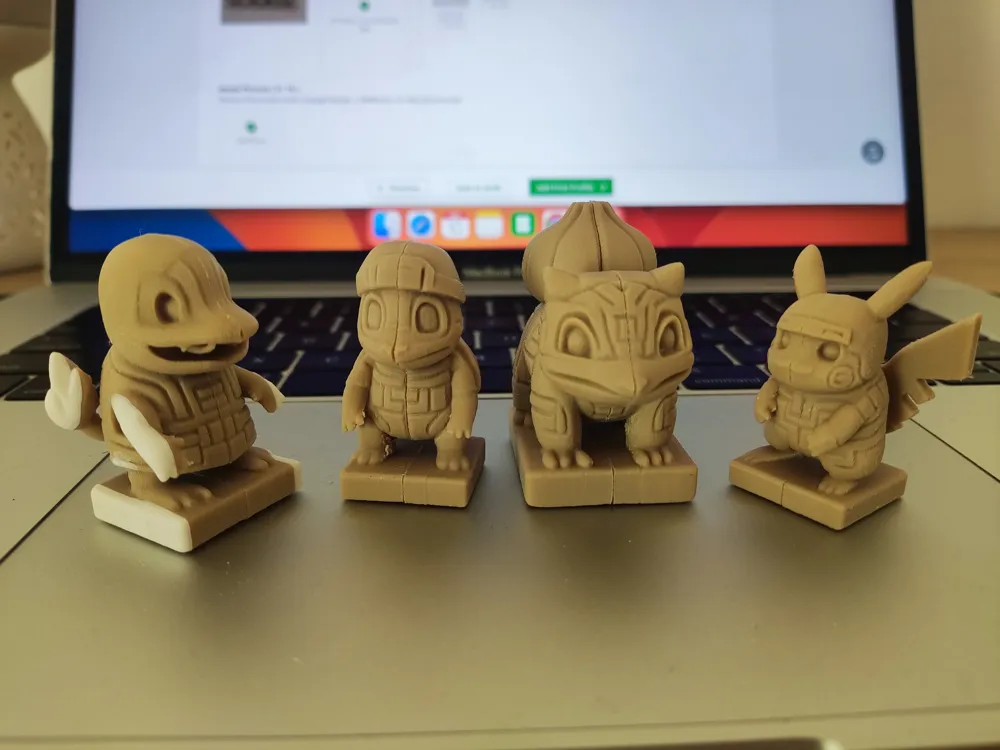 Aztec Gen 1 Starter Pokemon by JCaceres25 MakerWorld: Download Free 3D ...