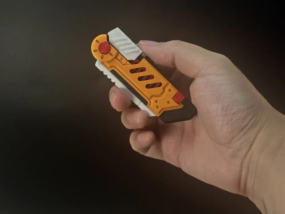 Couteau utilitaire à verrouillage d'axe de style mécanique F3DP par ...