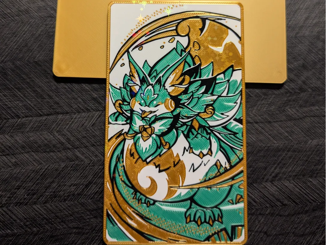 Yumkasaur Mountain King Card - Free 3D Print Model - MakerWorld