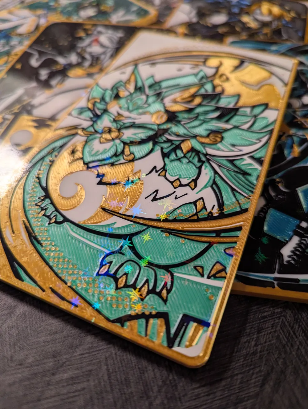 Yumkasaur Mountain King Card - Free 3D Print Model - MakerWorld