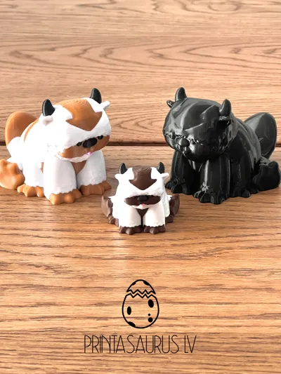 Appa Figure - Avatar: The Last Airbender by printasauruslvMakerWorld ...