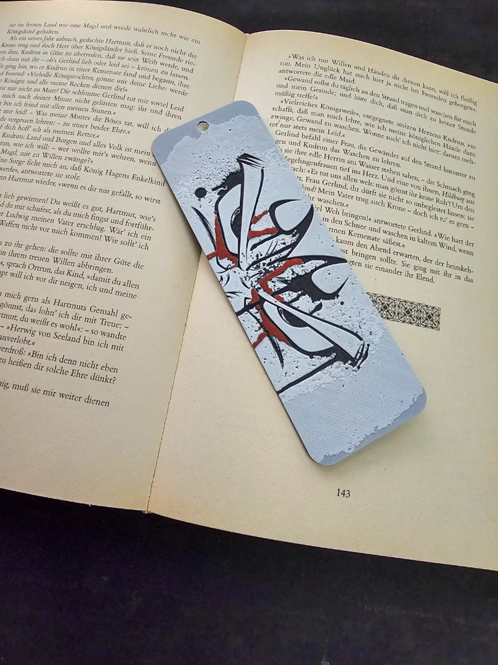 Majin Vegeta Bookmark - HueForge by Think3D - MakerWorld