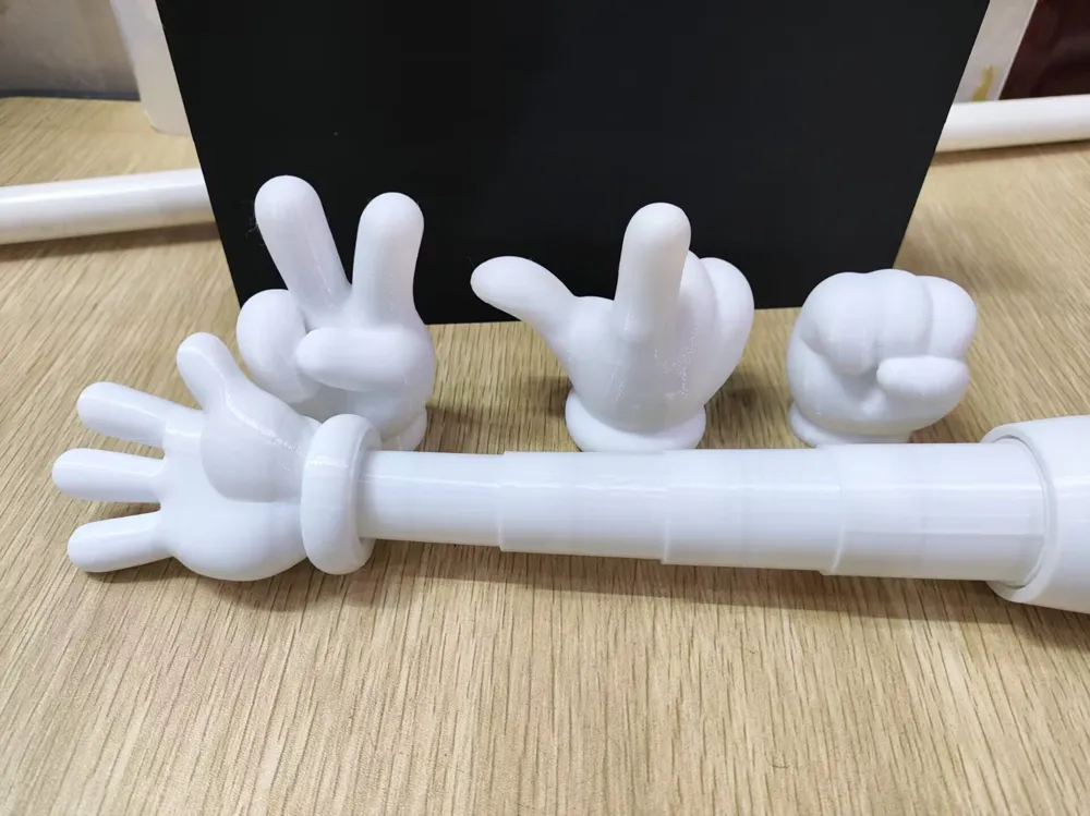 Cartoon Finger Pointing Stick - Free 3D Print Model - MakerWorld