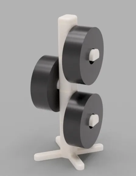 Reinforced Modular Spool / Filament Holder by HomeTechPrint - MakerWorld