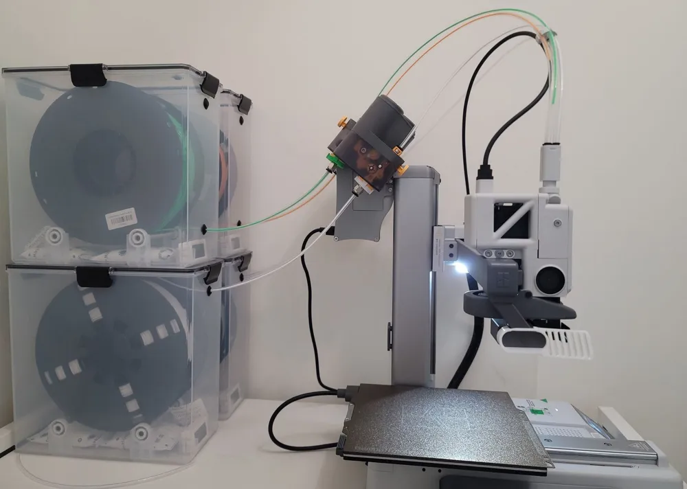 AMS Lite Feeder connector for ptfe tube by miccode MakerWorld: Download ...
