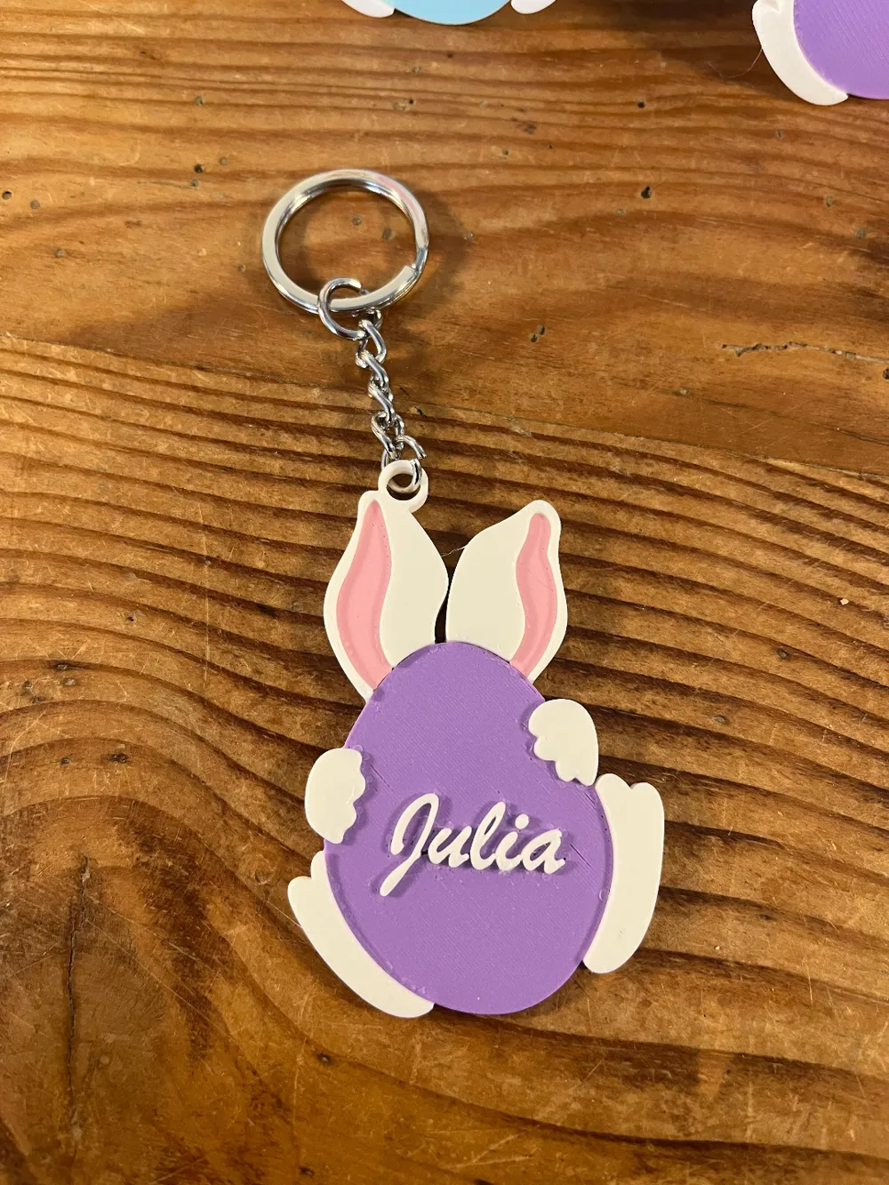 keychain easter rabbit - Free 3D Print Model - MakerWorld