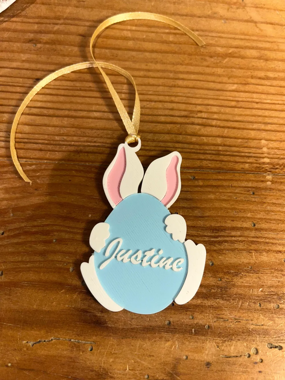keychain easter rabbit - Free 3D Print Model - MakerWorld