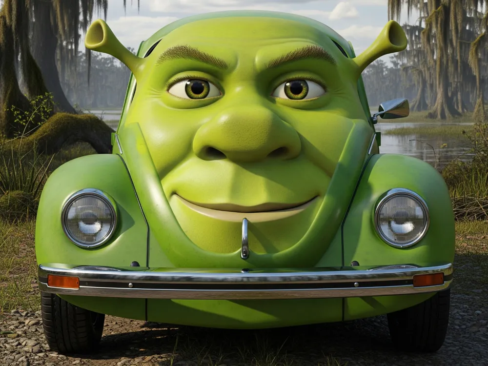 ShrekCar - Free 3D Print Model - MakerWorld