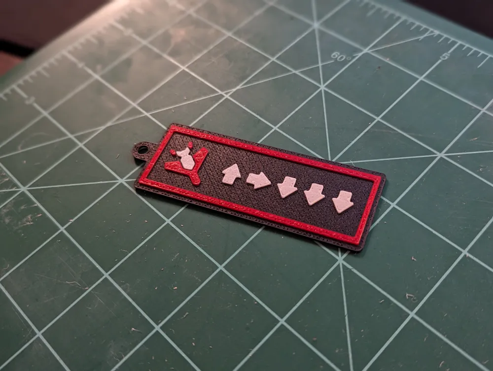 HELLDIVERS 2 Eagle 500kg Bomb Stratagem Keychain by moose_ - MakerWorld