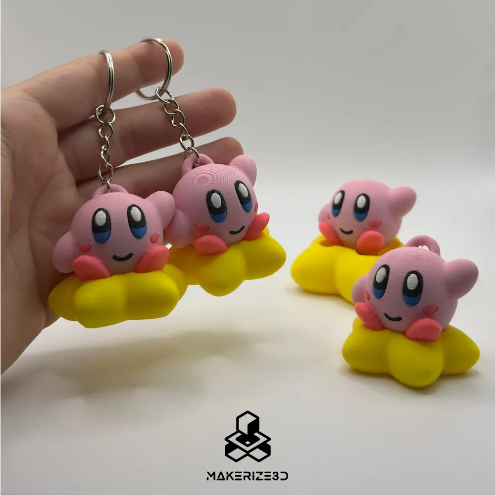 Kirby Star Clicker / Figure - Free 3D Print Model - MakerWorld