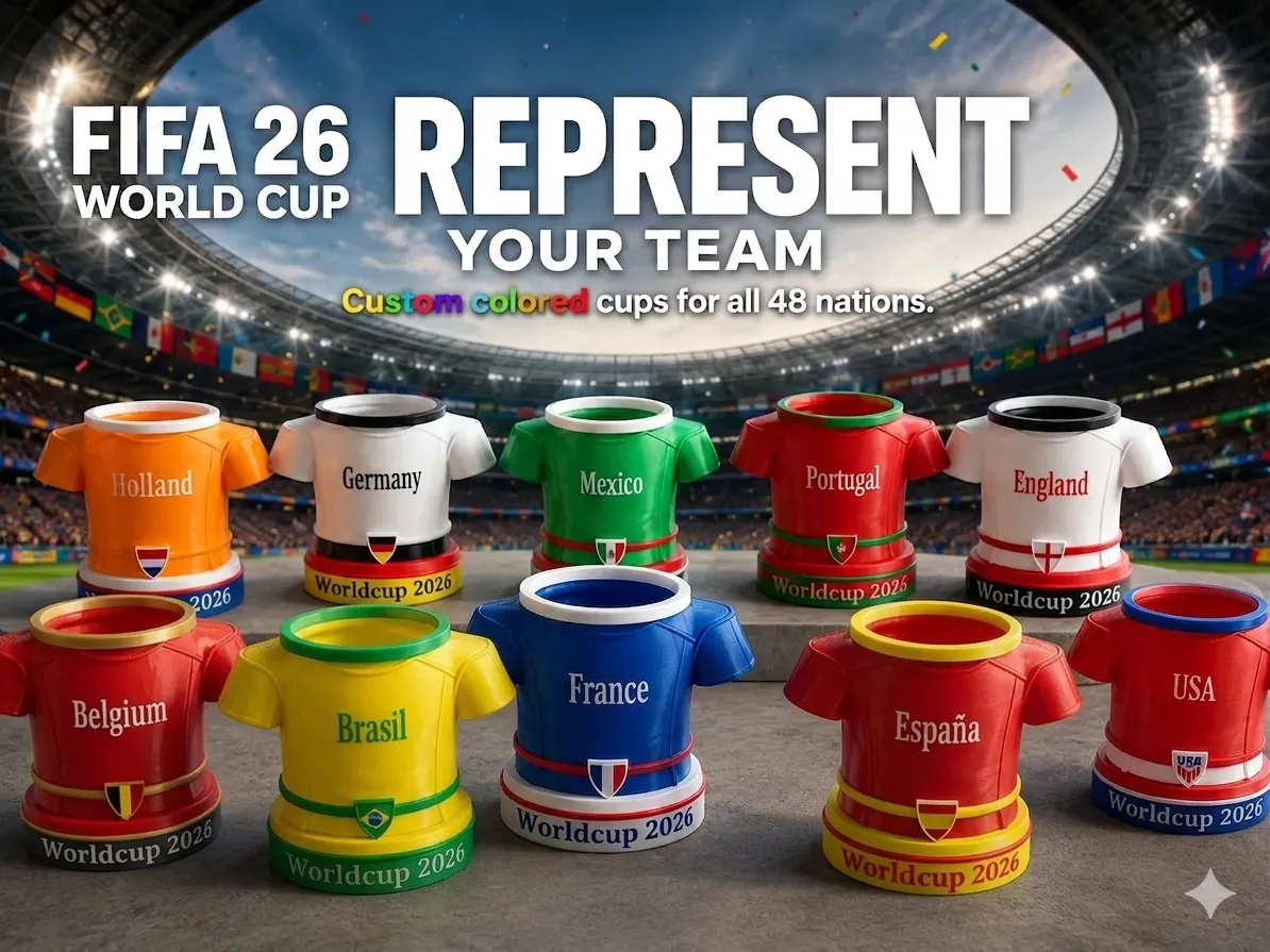Porta Camisa da Copa do Mundo 2026 - Modelo gratuito para impressão 3D ...