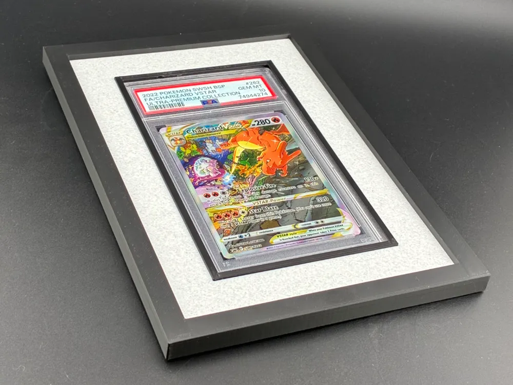 PSA Slab/ CGC Slab Graded Card Modern Wall Frame by danpullsheat ...
