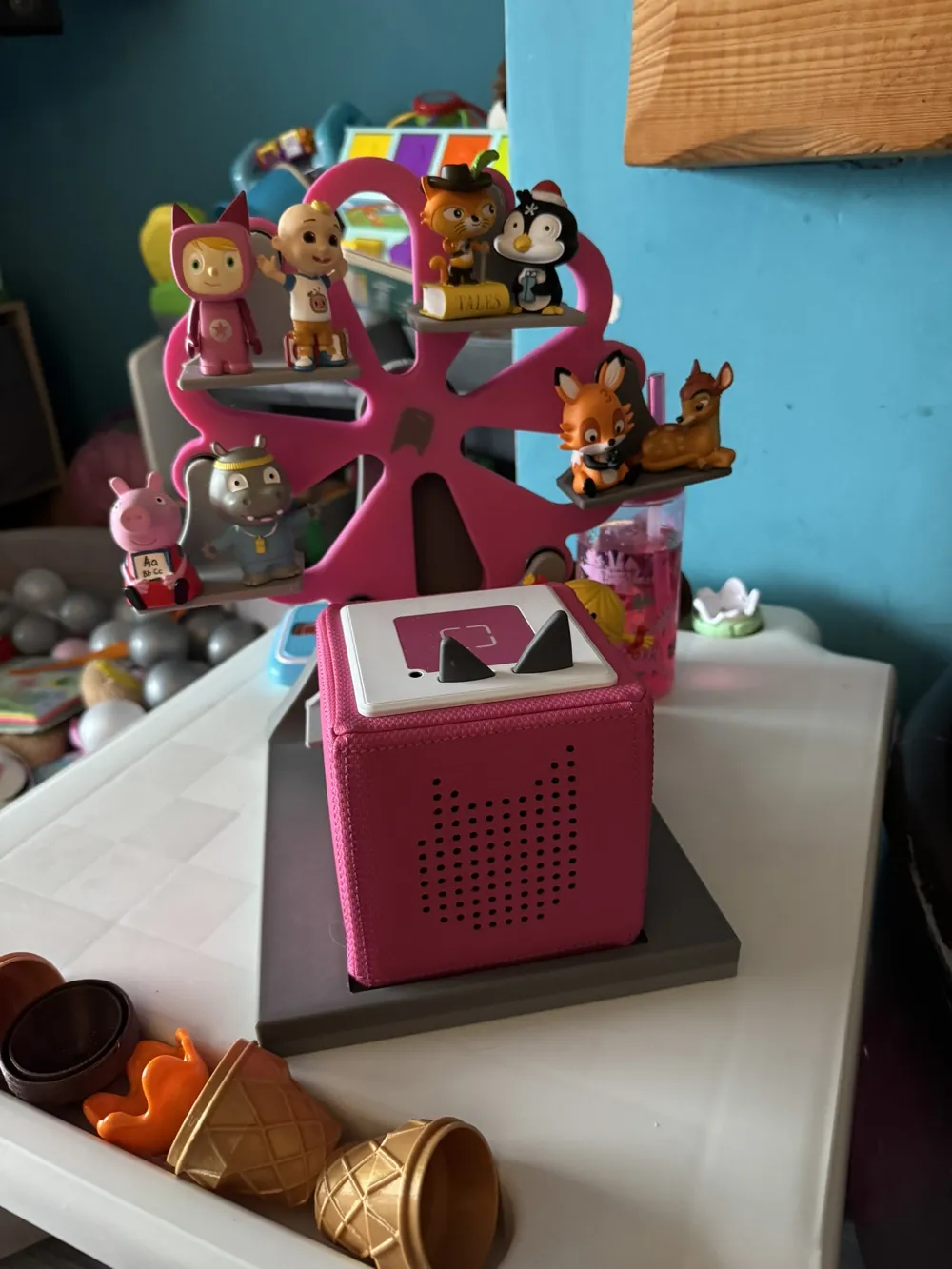 Tonies Ferris Wheel Tonie box storage tonies store - Free 3D Print ...