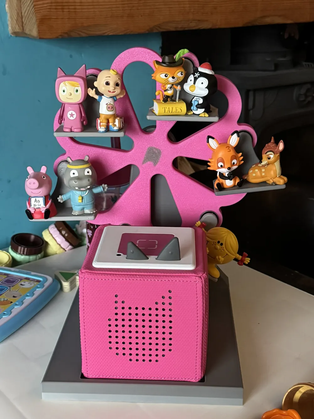 Tonies Ferris Wheel Tonie box storage tonies store - Free 3D Print ...