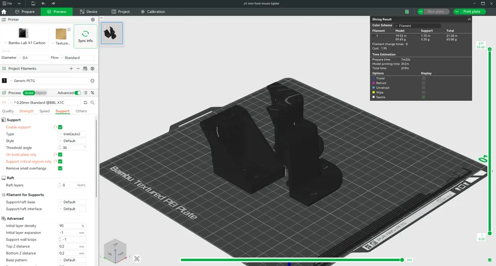 Supports A1 mini - Modèle d'Impression 3D Gratuit - MakerWorld