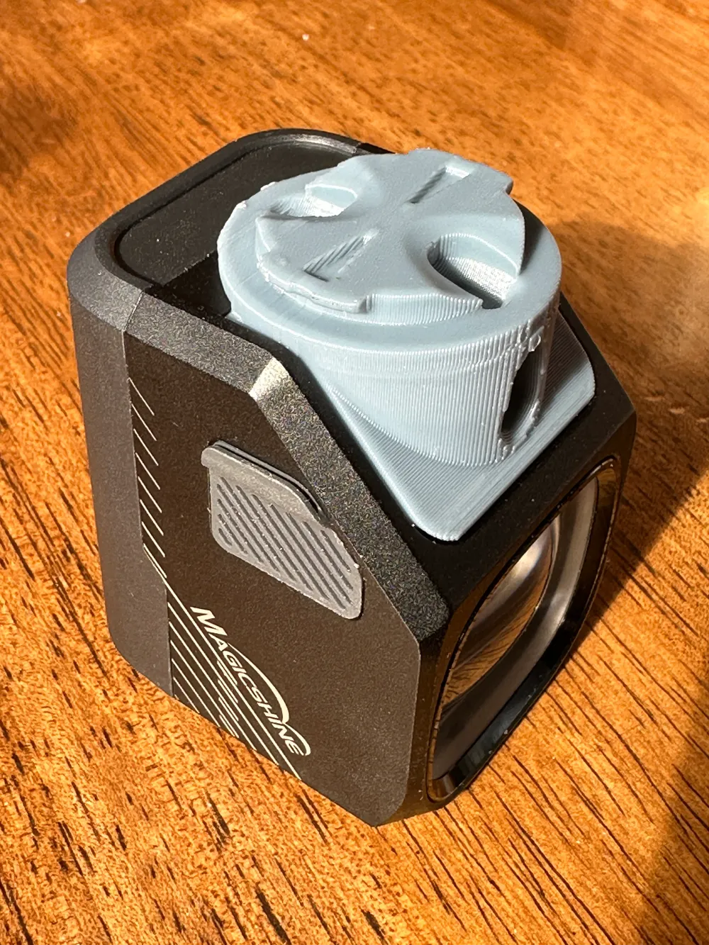 Magicshine to Garmin Adapter Bike light mount LED Remixed by etischer ...