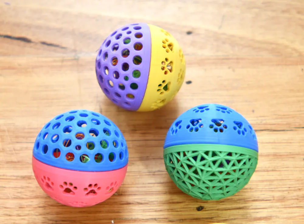 Cat Toy Poop Balls by vali - MakerWorld