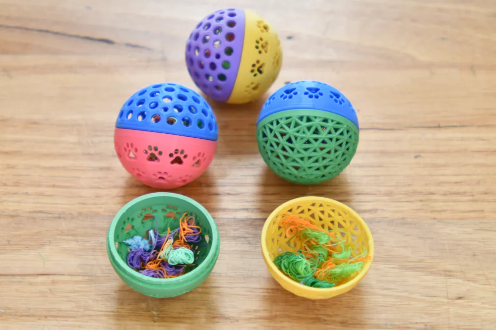 Cat Toy Poop Balls by vali - MakerWorld