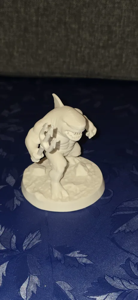 Shark Man - Free 3D Print Model - MakerWorld